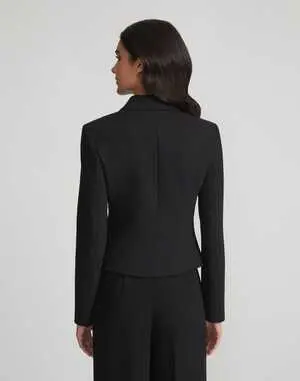 Lafayette 148 New York Double Face Cropped Jacket