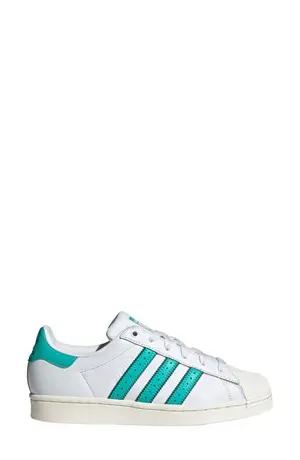 Adidas Superstar Sneaker - White/cloud White/mint Rush