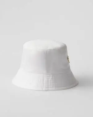 Prada Re-nylon Bucket Hat - White