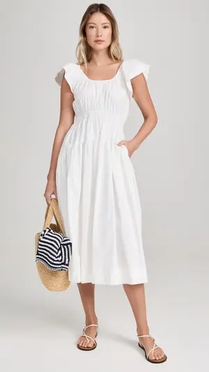 MAREA Jane Dress - White