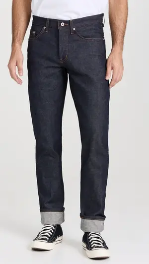 Naked & Famous Denim Weird Guy Dirty Fade Selvedge Jeans