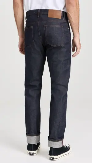 Naked & Famous Denim Weird Guy Dirty Fade Selvedge Jeans