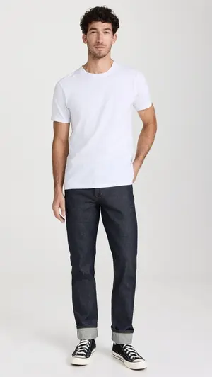 Naked & Famous Denim Weird Guy Dirty Fade Selvedge Jeans
