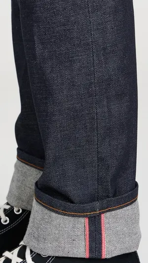 Naked & Famous Denim Weird Guy Dirty Fade Selvedge Jeans