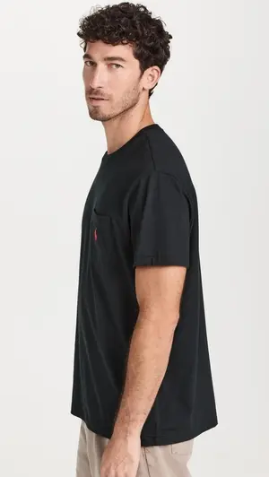 Polo Ralph Lauren Classic Fit Pocket Tee - Black