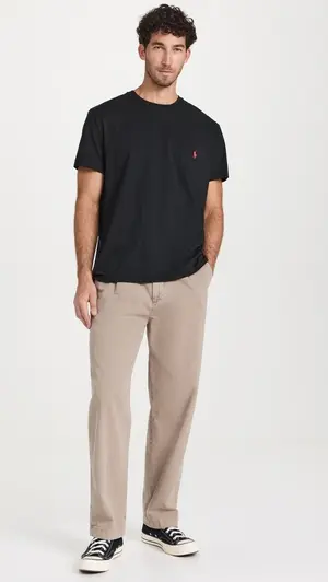 Polo Ralph Lauren Classic Fit Pocket Tee - Black