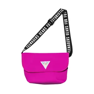 HUMAN MADE Messenger Bag With Logo Detail - Purple