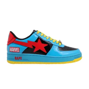 A BATHING APE Marvel X Wmns Bapesta 'doctor Strange' Sneakers - Blue