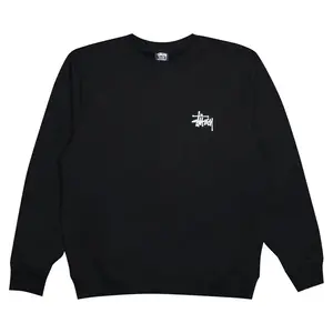 StÜssy Basic Crew - Black