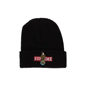 Supreme Supreme Eagle Beanie Black