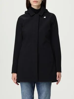 K-WAY Waterproof Hooded Jacket - Black