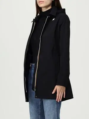 K-WAY Waterproof Hooded Jacket - Black