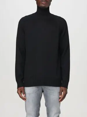 PAOLO PECORA High Neck Pullover - Black