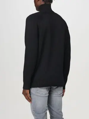 PAOLO PECORA High Neck Pullover - Black