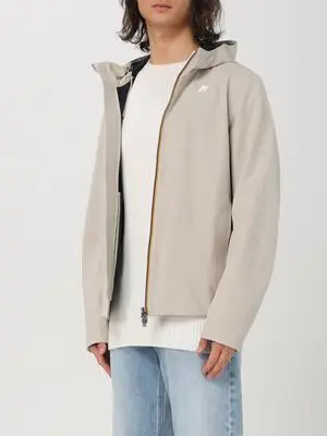 K-WAY Zip-up Jacket With Logo Detail