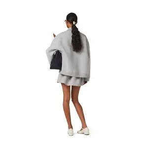 Miu Miu Padded Cotton Fleece Miniskirt