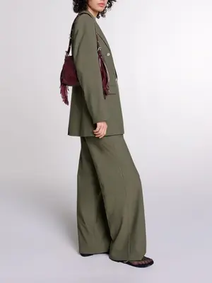 Maje Slim-fit Suit Jacket