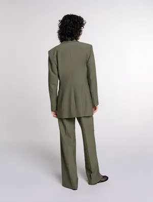 Maje Slim-fit Suit Jacket