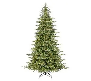 PULEO INTERNATIONAL Puleo 9ft Pre-lit Alberta Spruce Artificial Chr Istmas Tree - One-color
