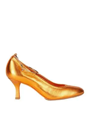 Casadei Leather Pumps With Glitter Detailing