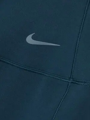Nike Zenvy Stretch-jersey Flared Leggings - Blue