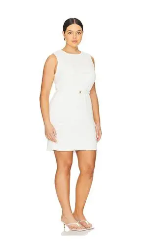 L'academie Sleeveless Ribbed Mini Dress