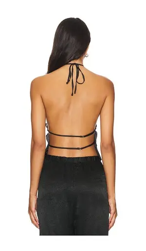 Lioness Legacy Halter Top - Onyx