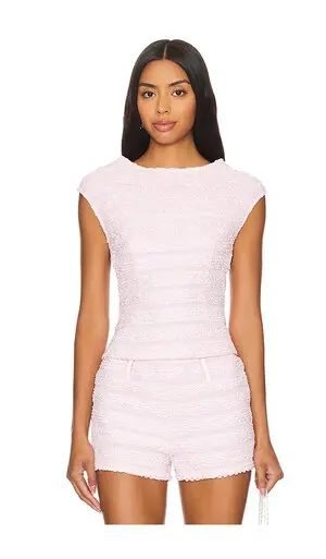 Lioness Uno Tie Top - Blush