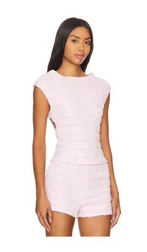 Lioness Uno Tie Top - Blush