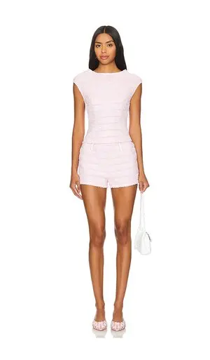 Lioness Uno Tie Top - Blush