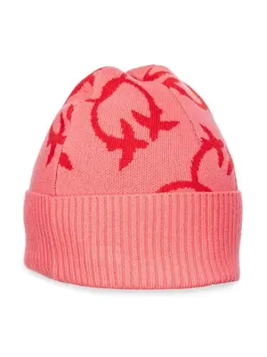 Pinko Logo-jacquard Beanie