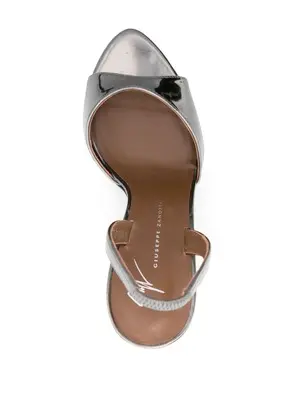 GIUSEPPE ZANOTTI 90mm Lilibeth Sandals - Grey
