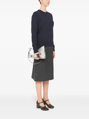 MAISON MARGIELA Snatched Hobo Bag - Silver