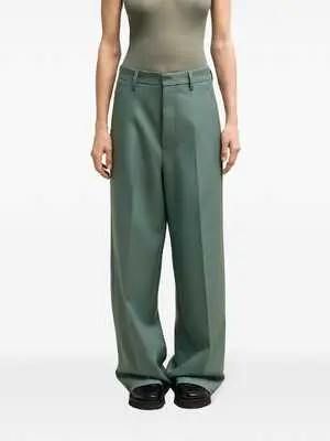 AMI Paris Large-fit Wool Trousers