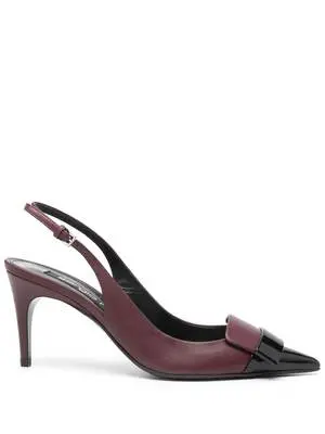 SERGIO ROSSI Sr1 75mm Slingback Pumps