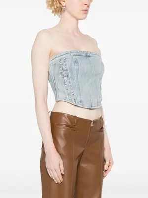 Ksubi Dove Cropped Top