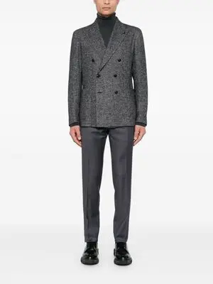 Incotex Wool Trousers - Grey
