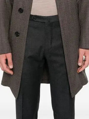 Incotex Virgin Wool Trousers - Grey