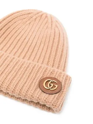 Gucci Double-g Beanie - Neutrals