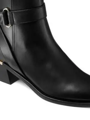 JIMMY CHOO Noor 45mm Ankle Boots - Black