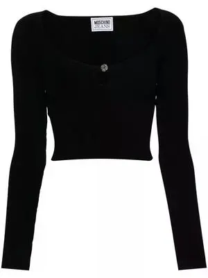 MOSCHINO MOSCHINO JEANS Ribbed-Knit Top