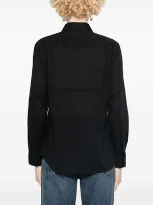NILI LOTAN Nathael Shirt - Black