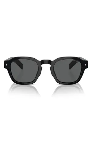 Prada Prada 53mm Phantos Sunglasses Black