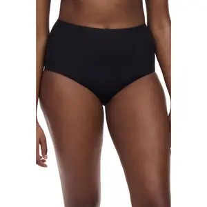 Chantelle Comfort Chic High Waist Control Briefs - Black