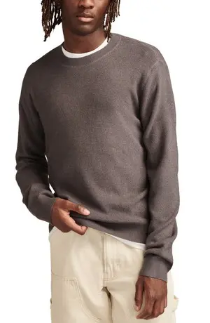 Lucky Brand Rib Crewneck Sweater