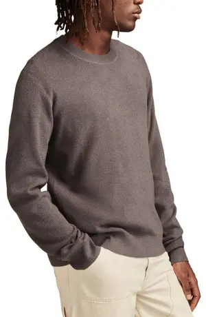 Lucky Brand Rib Crewneck Sweater