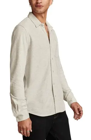 Lucky Brand Stretch Cotton Oxford Dress Shirt