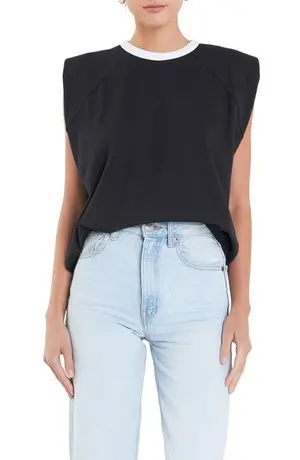 Grey Lab Relaxed Tops