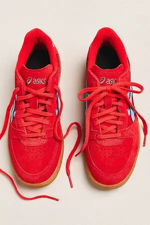 Asics Skyhand Og Suede Sneakers - Electric Red/harbor Blue