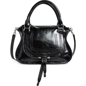 Chloe Black Leather Satchels